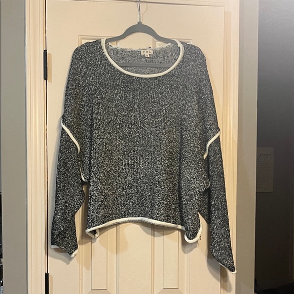POL | Sweaters | Pol Size M Womens Black And White Sweater Brand New ...